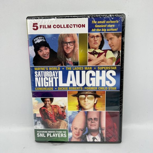 Media | Saturday Night Laughs 5 Film Collection 5 Dvd Coneheads Waynes ...